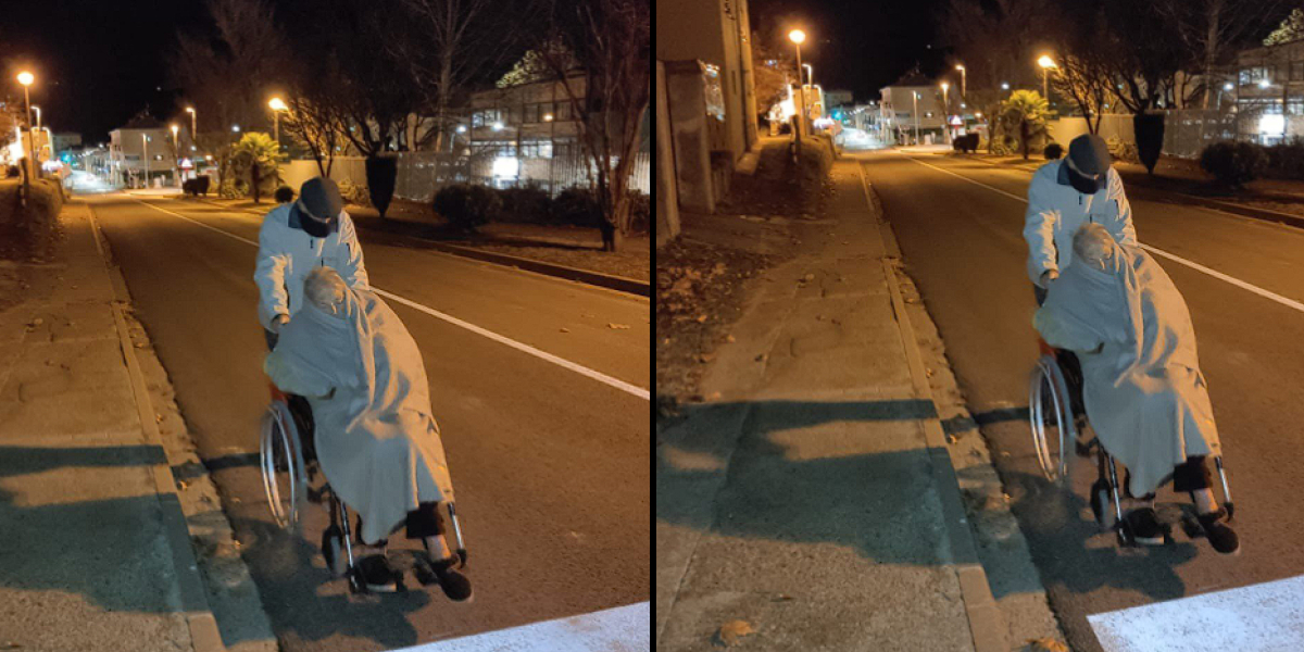 94-year-old man was forced to push his Alzheimer's-stricken wife in ...