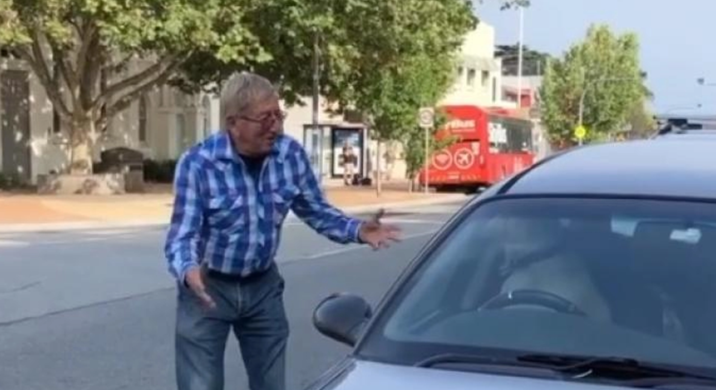 Unbelievable video shows impatient dog honking for its owner