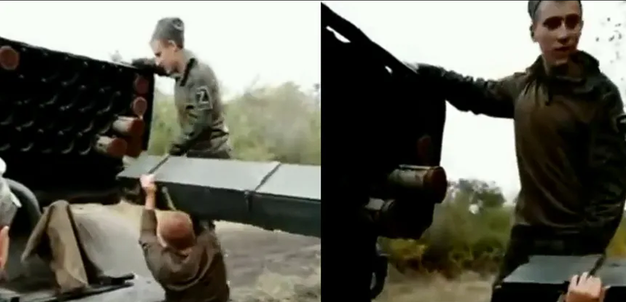 Video of russian soldiers reloading a tank goes viral: What on Earth ...