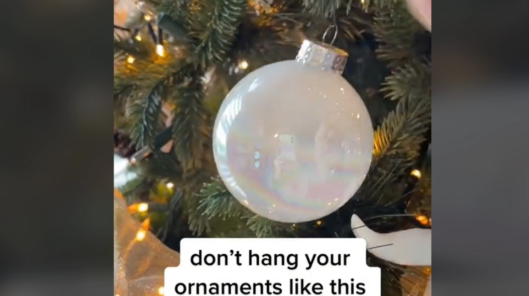 Woman Shares Controversial Trick for Decorating Christmas Trees