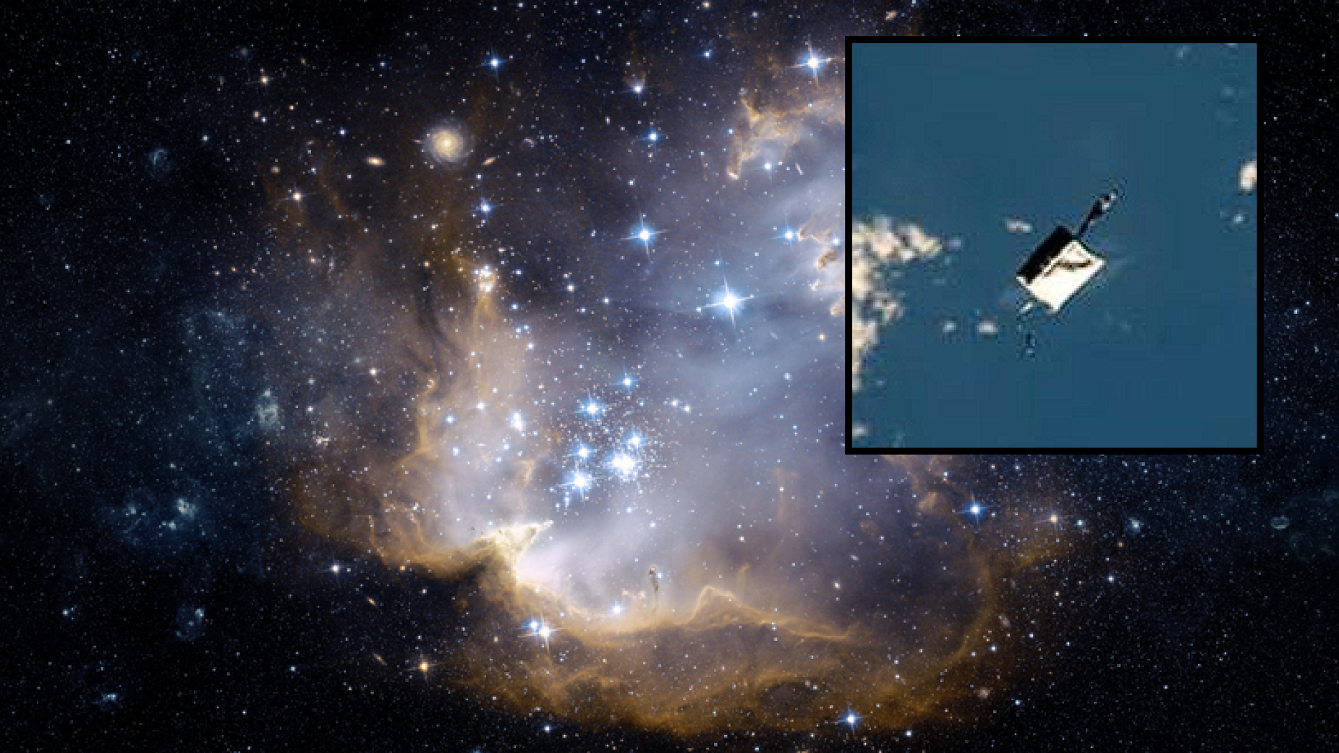 A Toolbox Orbiting 400 km Above Earth's Surface Can Be Spotted with ...