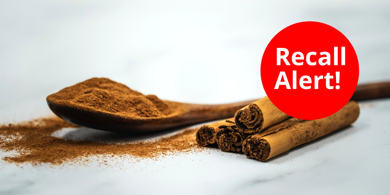 Ground Cinnamon Recalled Due to Elevated Lead Levels | Dagens.com